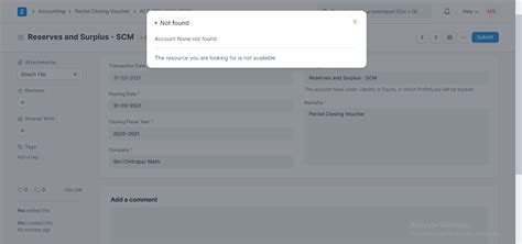 Period Closing Voucher Not Working Accounting Frappe Forum