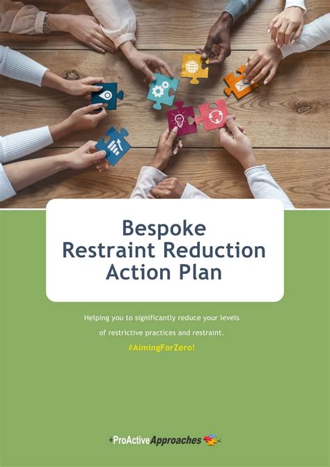 Restraint Reduction Action Plan Waiting List Proactive Approaches