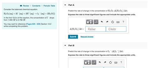 Solved Part A Review I Constants L Periodic Table Consider Chegg