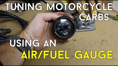 Tuning Motorcycle Carbs With Wideband O2 Sensor Part 1 Youtube