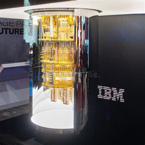 Ibm Q System One Quantum Computer At Consumer Electronic Show Ces