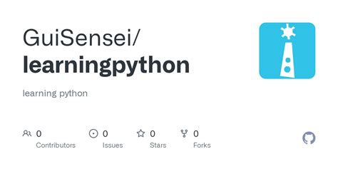 Github Guisenseilearningpython Learning Python