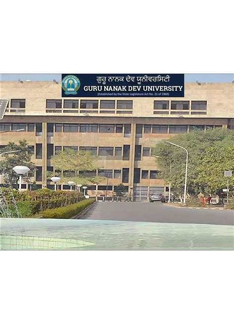 guru nanak dev university logo artofit