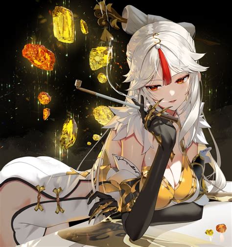 Ningguang Genshin Impact Drawn By Scottiephantom2 Danbooru