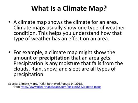 Climate Maps Pptx Weather Science