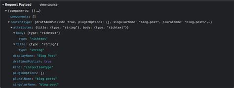 V4 Content Type Builder Broken In Beta5 · Issue 11363 · Strapistrapi · Github
