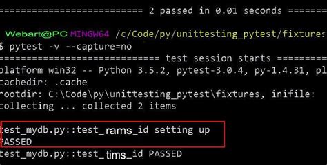 Pytest Fixtures Example