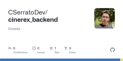 Github Cserratodevcinerexbackend Cinerex