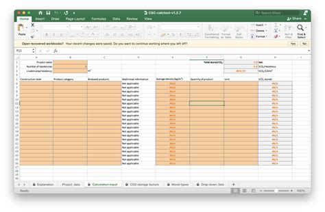 Csc Calculation Tool Climate Cleanup