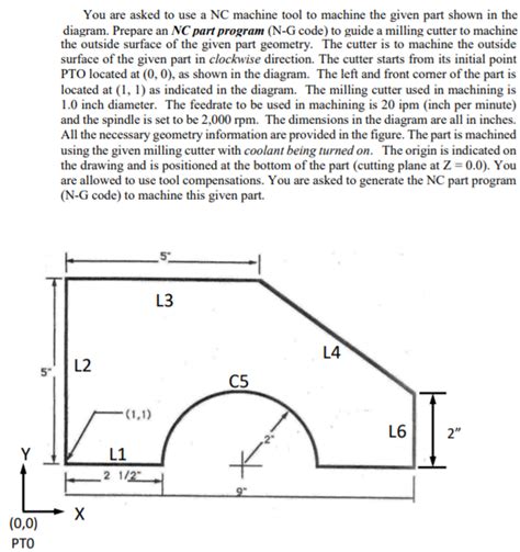 solved you are asked to use a nc machine tool to machine the