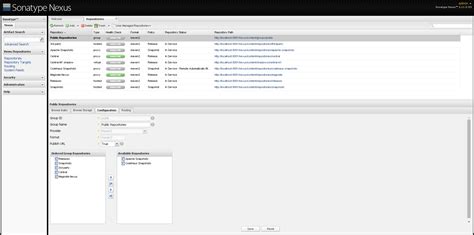 java how to make local nexus repository be proxy for more public