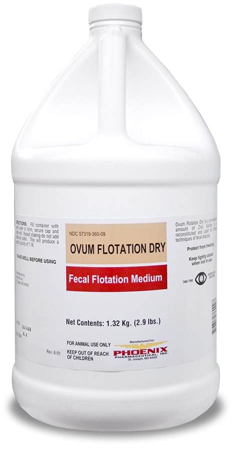 Ovum Flotation Dry Fecal Float For Animals — Pet Supplies 4 Less Ovum Flotation Dry Fecal Float For Animals — Pet Supplies 4 Less