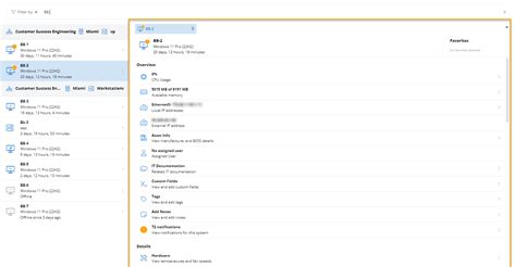 Viewing And Managing Devices