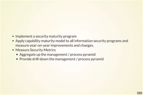 Practical Enterprise Security Architecture Ppt