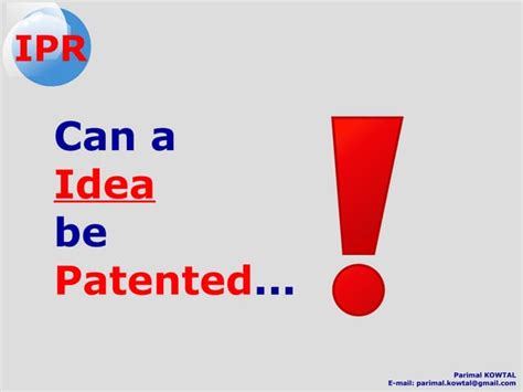 Intellectual Property Right Ipr Patent Pdf