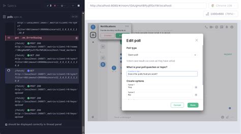 Polls Should Not Be Editable From Context Menu If Votes Have Been