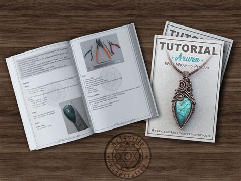 Wire Weave Tutorial Wire Wrapping Tutorial Wire Tutorial Etsy