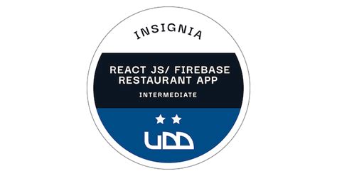 React Js Firebase Restaurant App Sobresaliente Credly