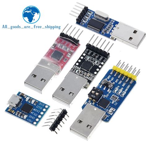 cp2102 usb 2 0 to uart ttl 5pin connector module serial converter stc replace ft232 ch340 pl2303