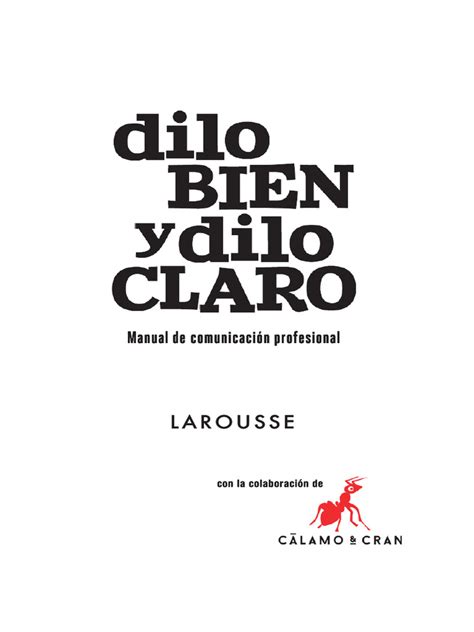 Qdoc Tips Dilo Bien Y Dilo Claropdf Pdf Comunicación Humana