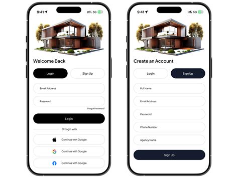 Login And Sign Up Ui Design By Faran Ui Ux On Dribbble