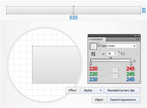 quick tip create a simple audio player bar in adobe illustrator