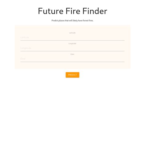 GitHub JakeRoggenbuck Future Fire Finder Predict Places That Will