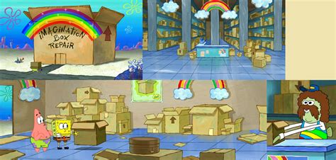 Spongebob Imagination Box Repair By Mdwyer5 On Deviantart