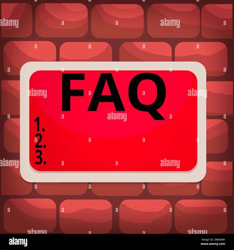 Handwriting Text Faq Conceptual Photo A List Of Questions And Answers Relating To A Particular