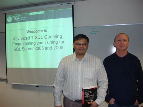 Sql Authority News Advanced T Sql With Itzik Ben Gan Solid Quality Mentors Sql Authority