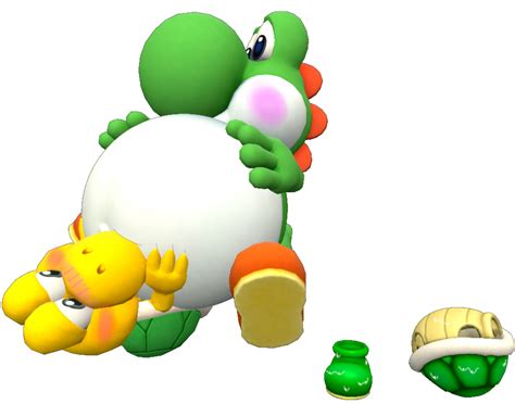 Yoshi Tummy Tease By Kraangprime12 On Deviantart