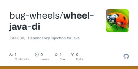 Github Bug Wheelswheel Java Di Jsr 330，dependency Injection For Java