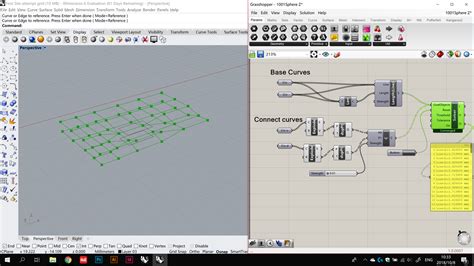 Connecting Two Grids Grasshopper Mcneel Forum
