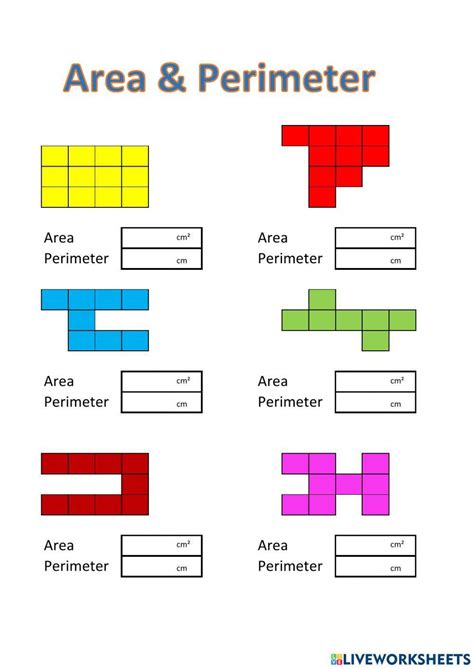 Area And Perimeter Exercise Live Worksheets Worksheets Library