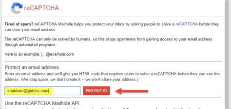 Hide Email Address Online With Google S ReCAPTCHA Tool