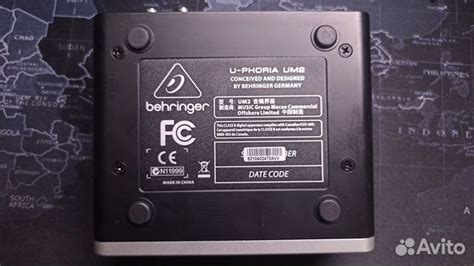 Внешняя звуковая карта Behringer U Phoria Um2 купить в Самаре Электроника Авито