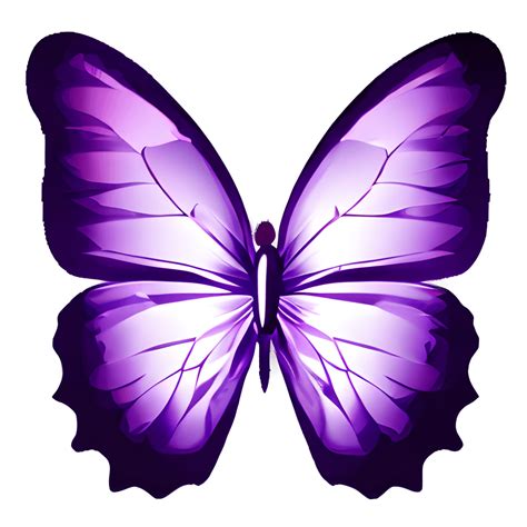 Gráfico De Borboleta Roxa · Creative Fabrica