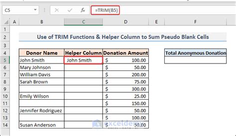 how to use the excel sumif with blank cells 3 methods