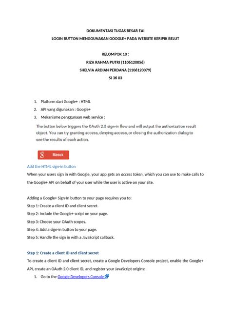 Dokumentasi Web Service Api Pdf World Wide Web Internet And Web