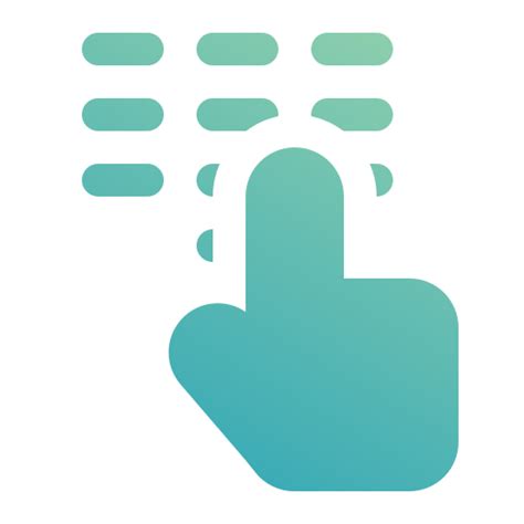 Passcode Generic Gradient Fill Icon