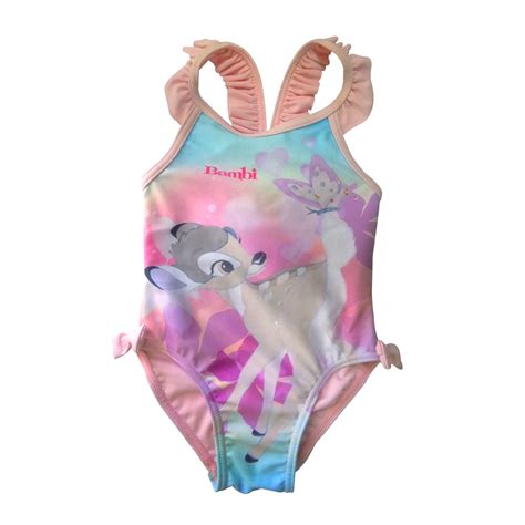 Bambi Girls One Piece Swimsuit Awladfarghaly