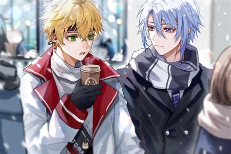 Kamisato Ayato And Thoma Genshin Impact Drawn By Aguaaaaa Danbooru