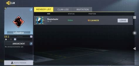 Just Created A Clan Going To Invite Some Friends Along But It S Open To Join And We Are On