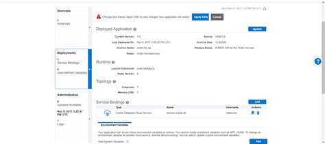 Prepare And Link Bind Oracle Database Cloud Application Container