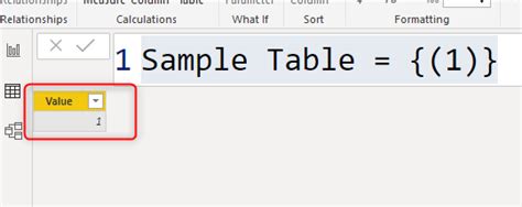 Creating A Table In Power Bi Using Dax Table Constructor Radacad