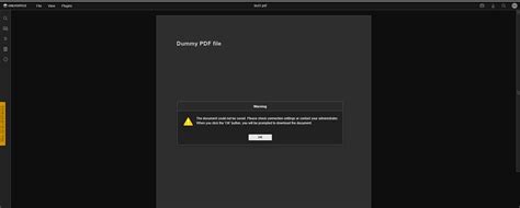 Getting Warning The Document Could Not Be Saved Please Check Connection Settings Docs