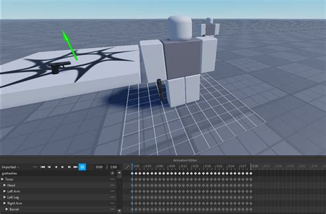 Gun Animation Not Working In Roblox Studio Exported From Blender
