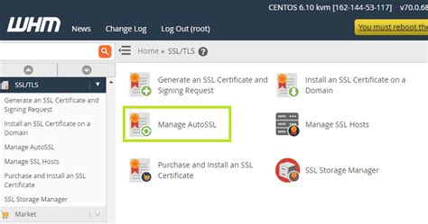 How To Enable Auto SSL In VPS Package Resellerclub Blog