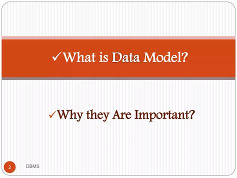 What Is Data Model And Types Pptx