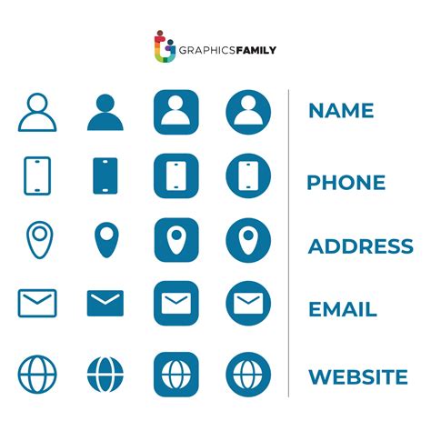 Free Business Card Icons Png